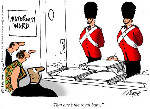 Henry Payne » Cartoon: Royal Baby