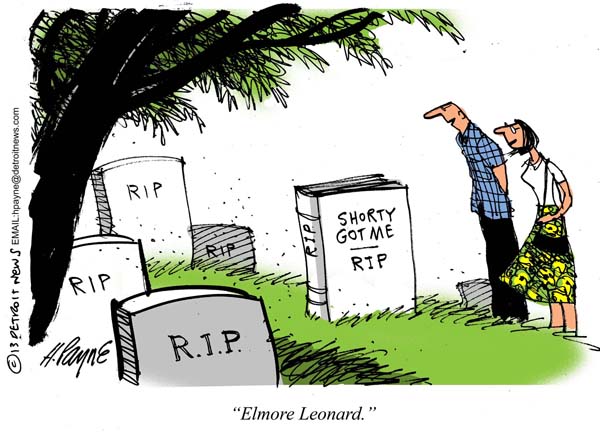 Henry Payne » Cartoon: Leonard RIP
