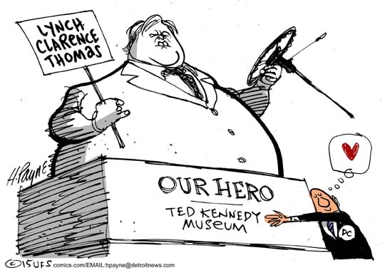 Henry Payne » Cartoon: Teddy Kennedy Dedication
