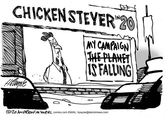 Henry Payne » Cartoon: Steyer Out