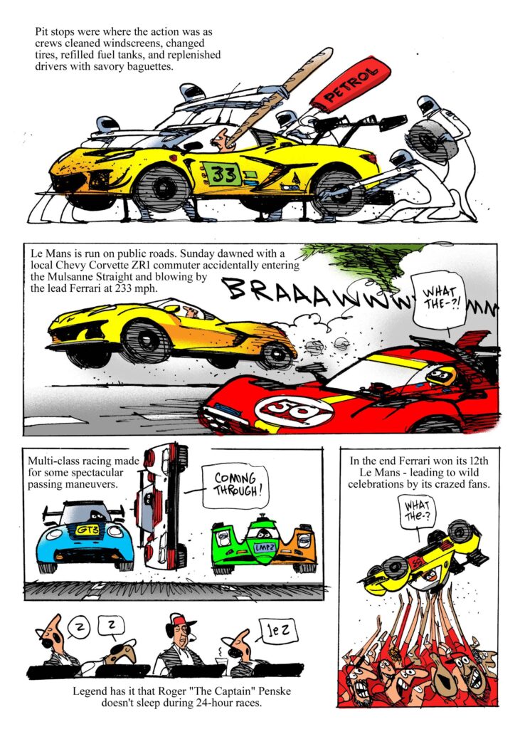 Henry Payne » Cartoon: Le Mans part 2
